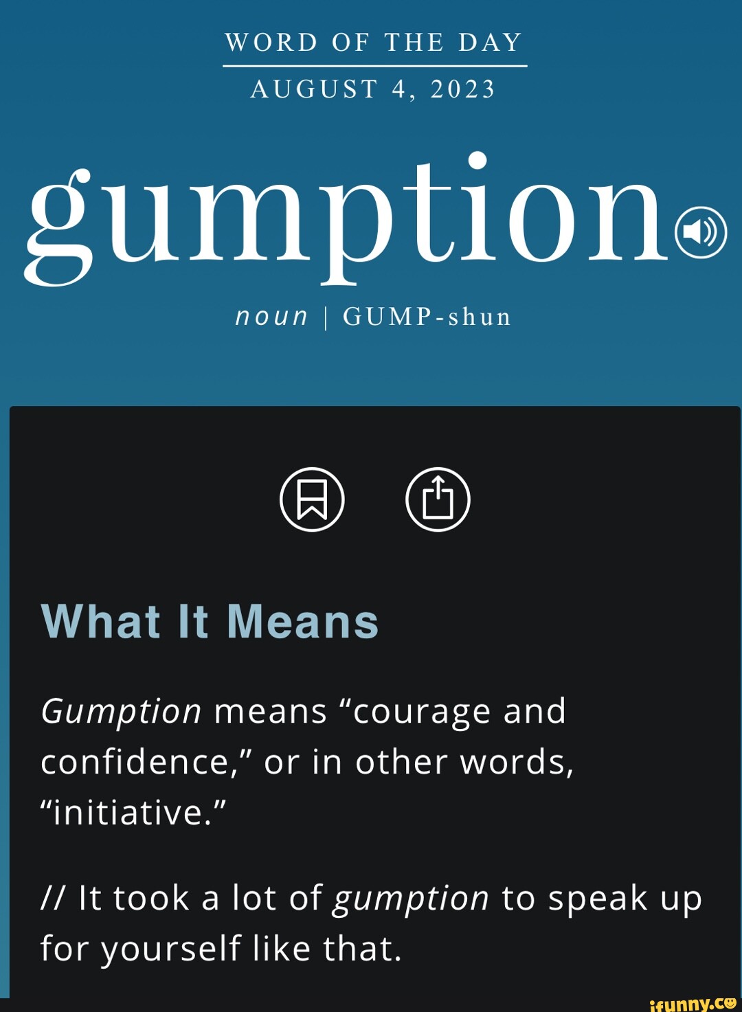 WORD OF THE DAY AUGUST 4, 2023 Sumptione noun I GUMP-shun What It Means ...