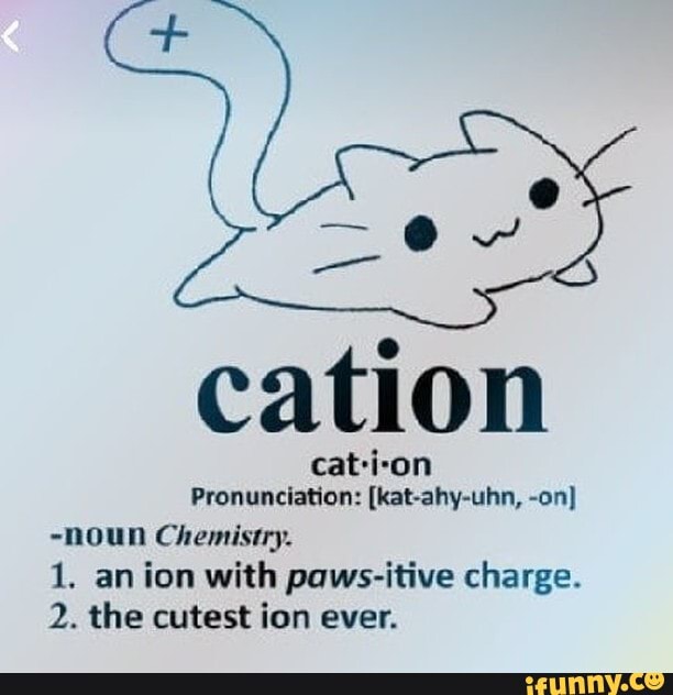 Cation cat-i-on Pronunciation: [kat-ahy-ubn, -on} -noun Chemistry. 1 ...
