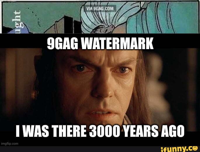 9GAG WATERMARK WAS THERE 3000 YEARS AGO - iFunny Brazil