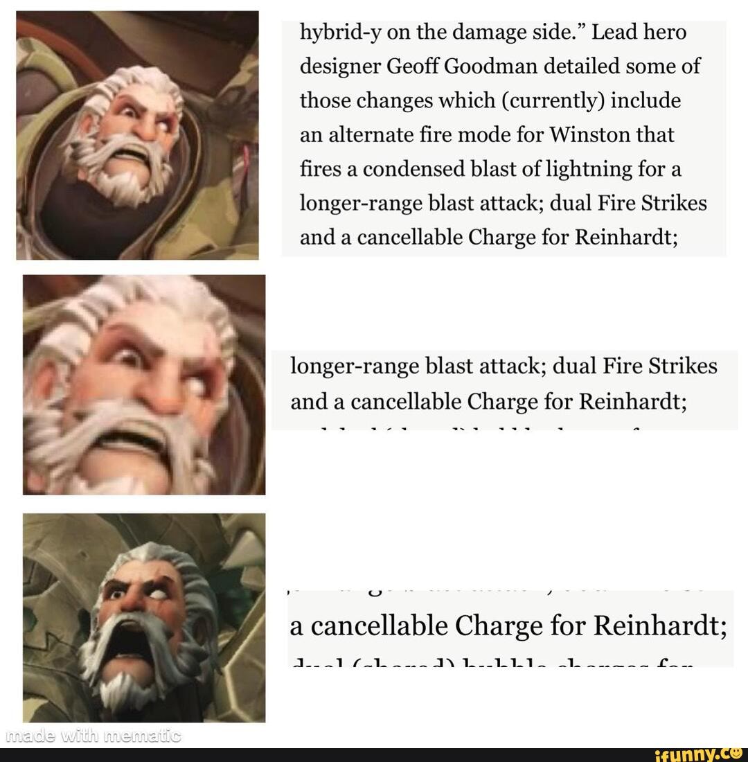 Aggressive Rein Mains Are Going to Be Happy - hybrid-y on the damage ...