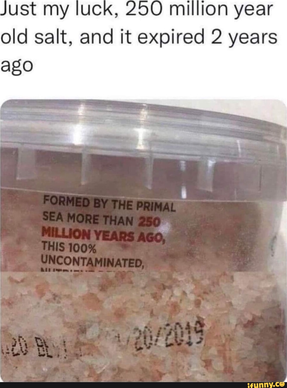 Found this in my spices yesterday. Oops! But does salt really go bad? 🧐 ...