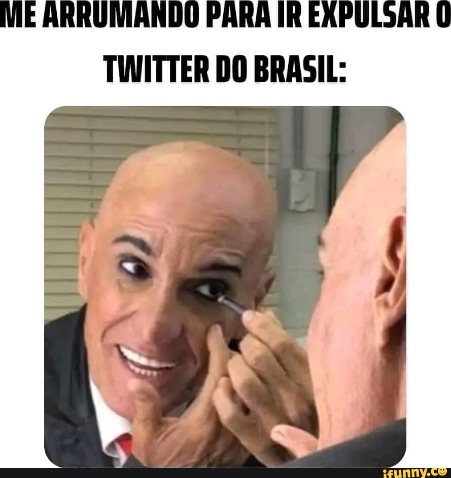 ME ARRUMANDO PARA IR EXPULSAR TWITTER DO BRASIL: - iFunny Brazil