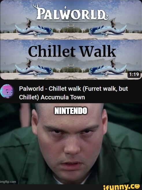 Chillet Walk Palworld - Chillet walk (Furret walk, but Chillet ...