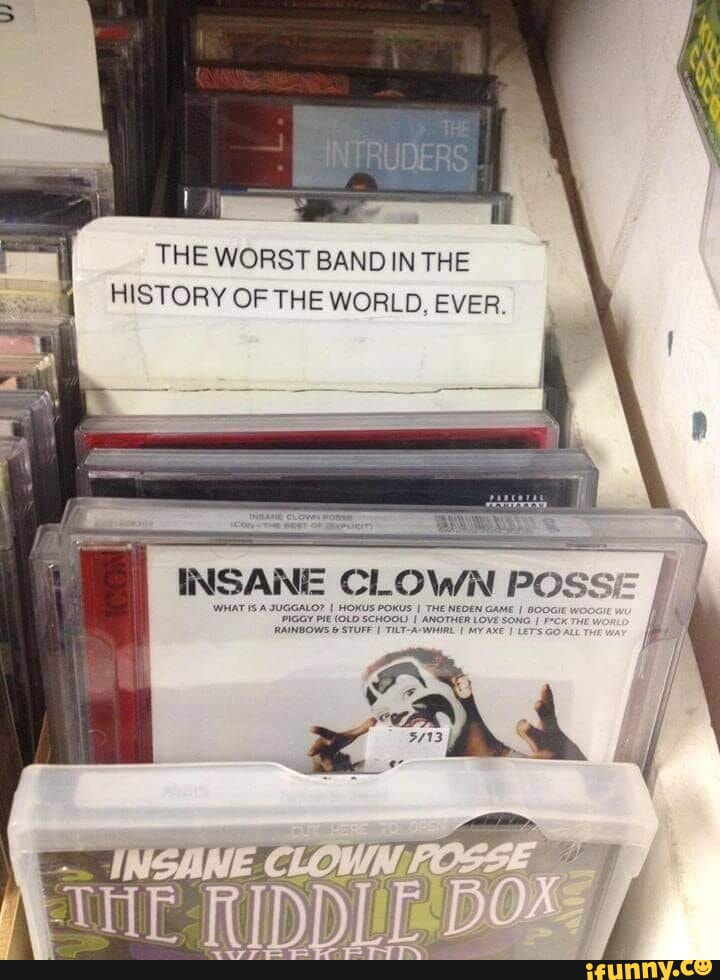 THE WORST BAND IN THE HISTORY OF THE WORLD EVER INSANE WN Poss THE ...