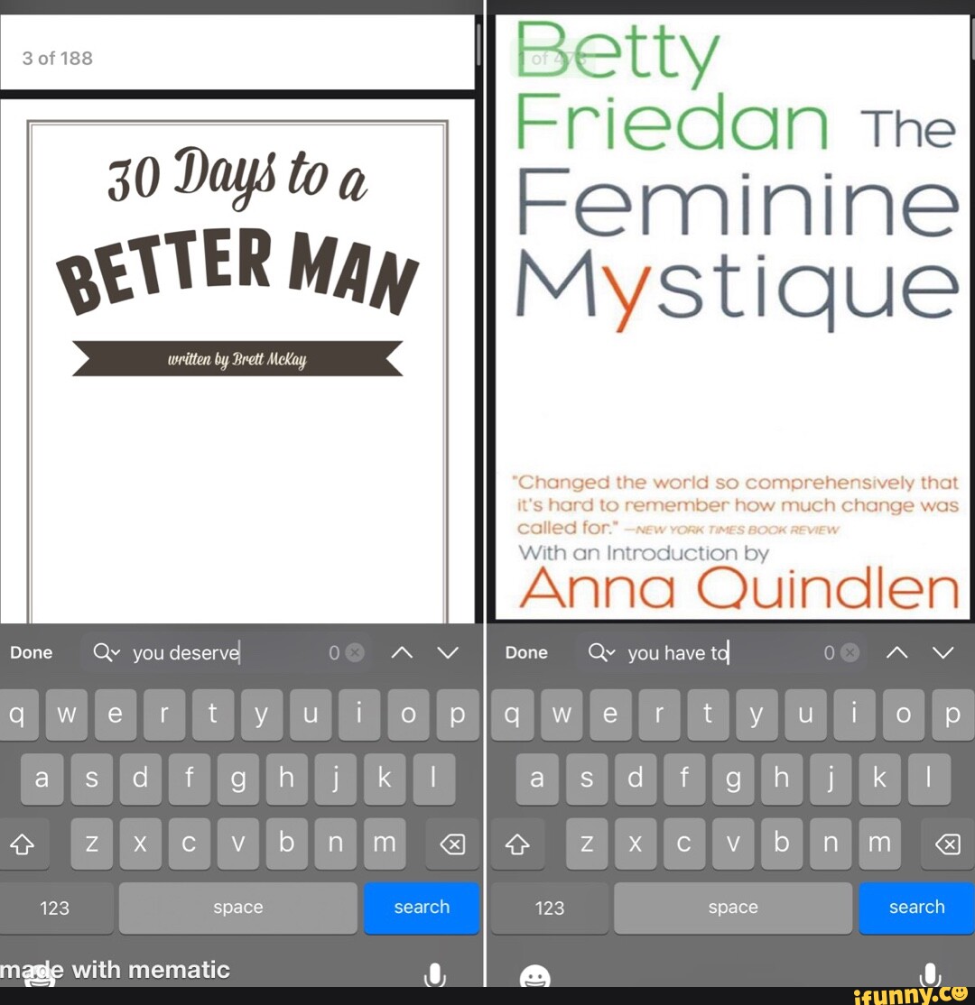 The Betty I Feminine Mystique of 188 30 Days to May itten by Brett ...