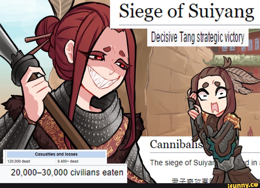 Siege of Suiyang Casualties and losses civilians caten 120,000 dead ...