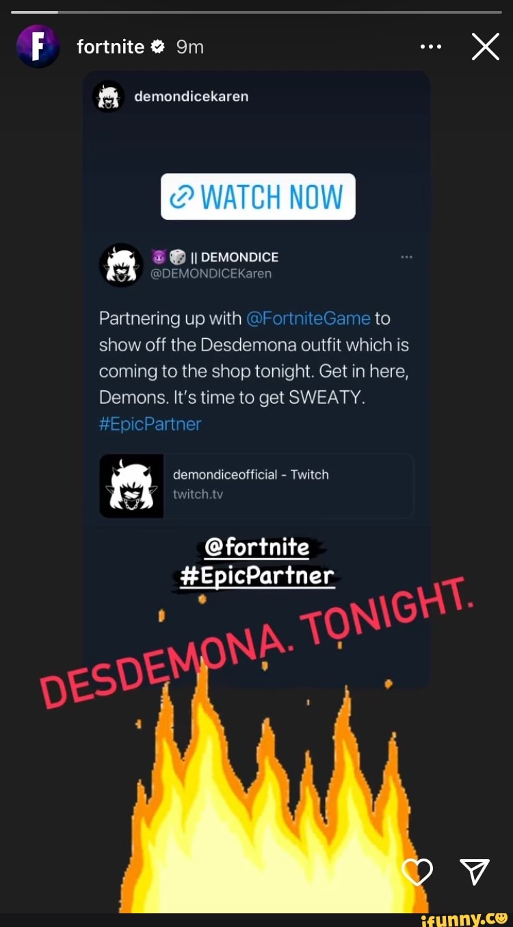 Fortnite demondicekaren WATCH NOW II DEMONDICE DEMONDICEKaren ...