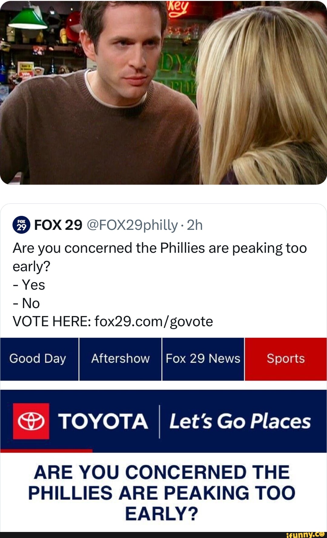 FOX 29 philly - Are you concerned the Phillies are peaking too early ...