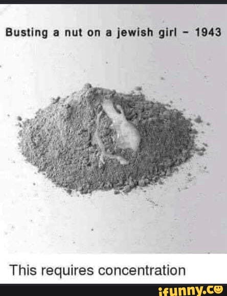 Busting a nut on a jewish girl 1943 This requires concentration ...