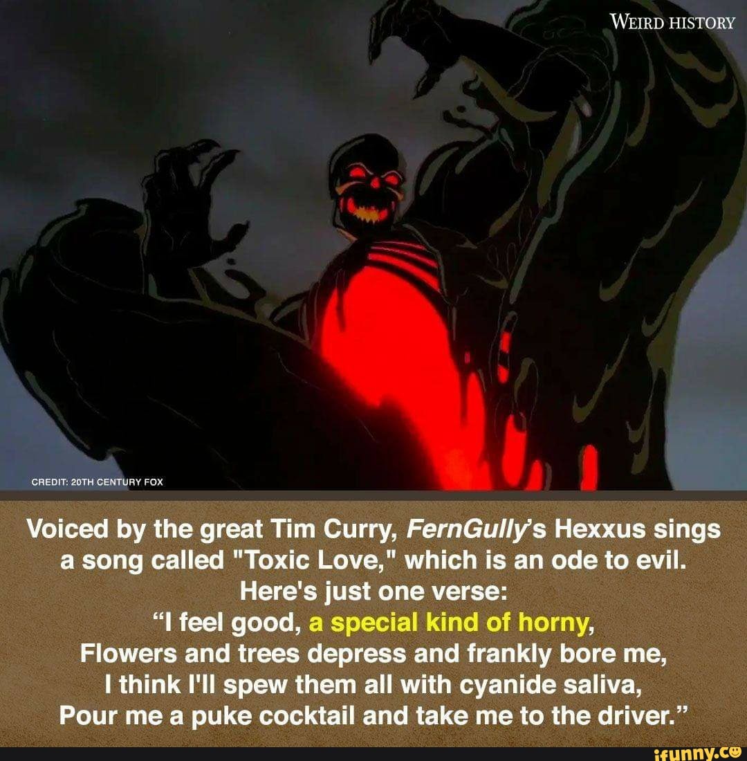 Ferngully The Last Rainforest Hexxus