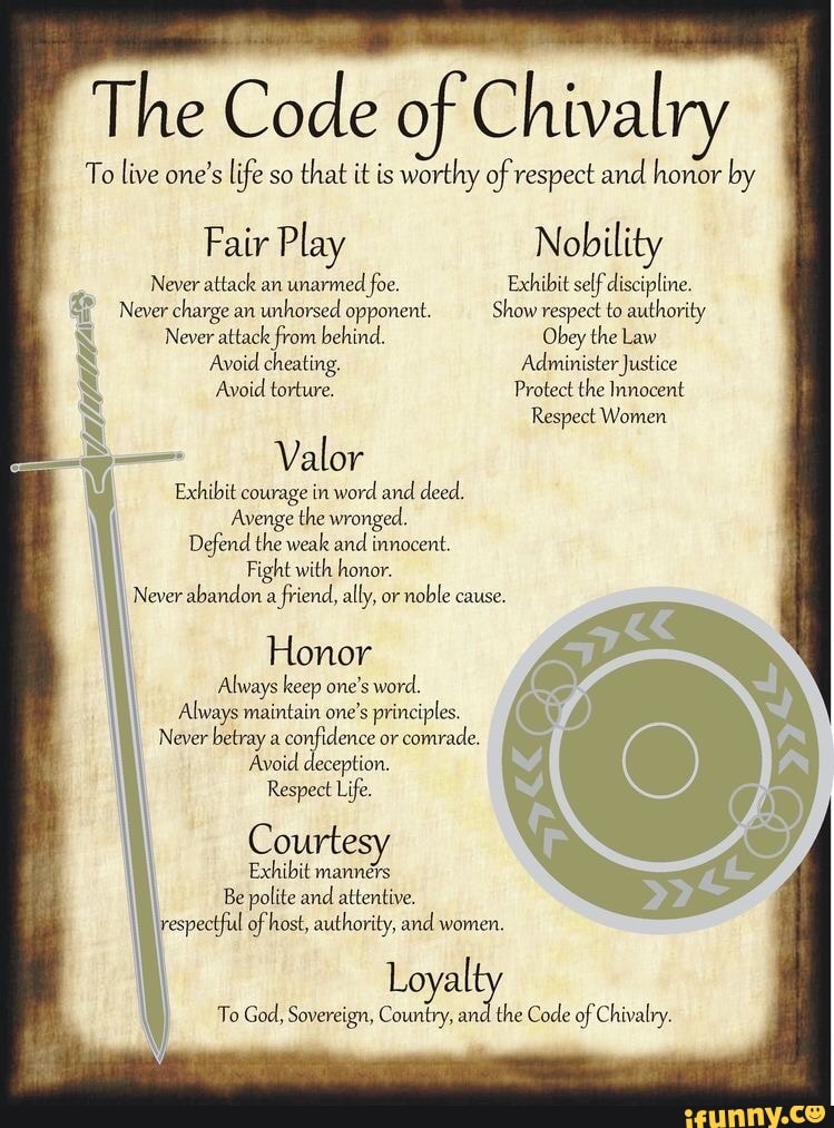 Code Of Chivalry