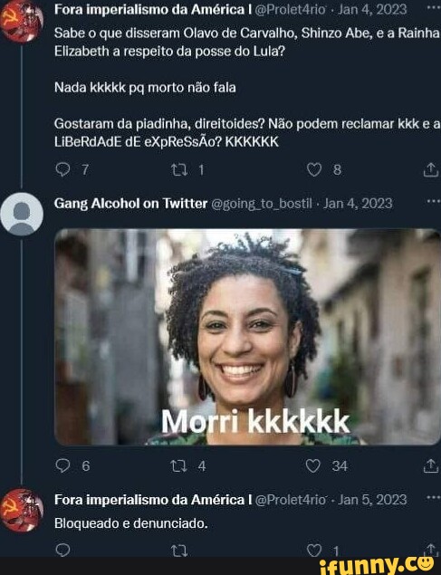 Fora imperialismo da América I &Proletário Jan 4, 2023 Sabe o que ...