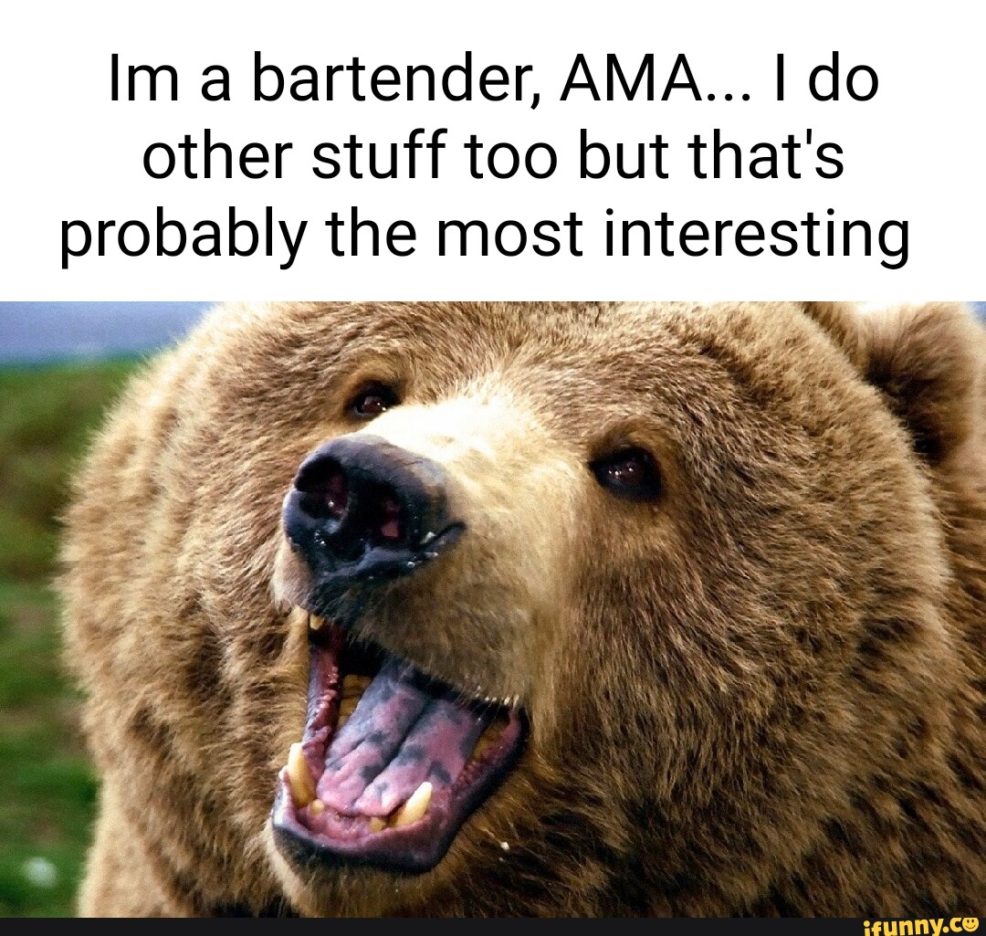 Funny Bartender Memes