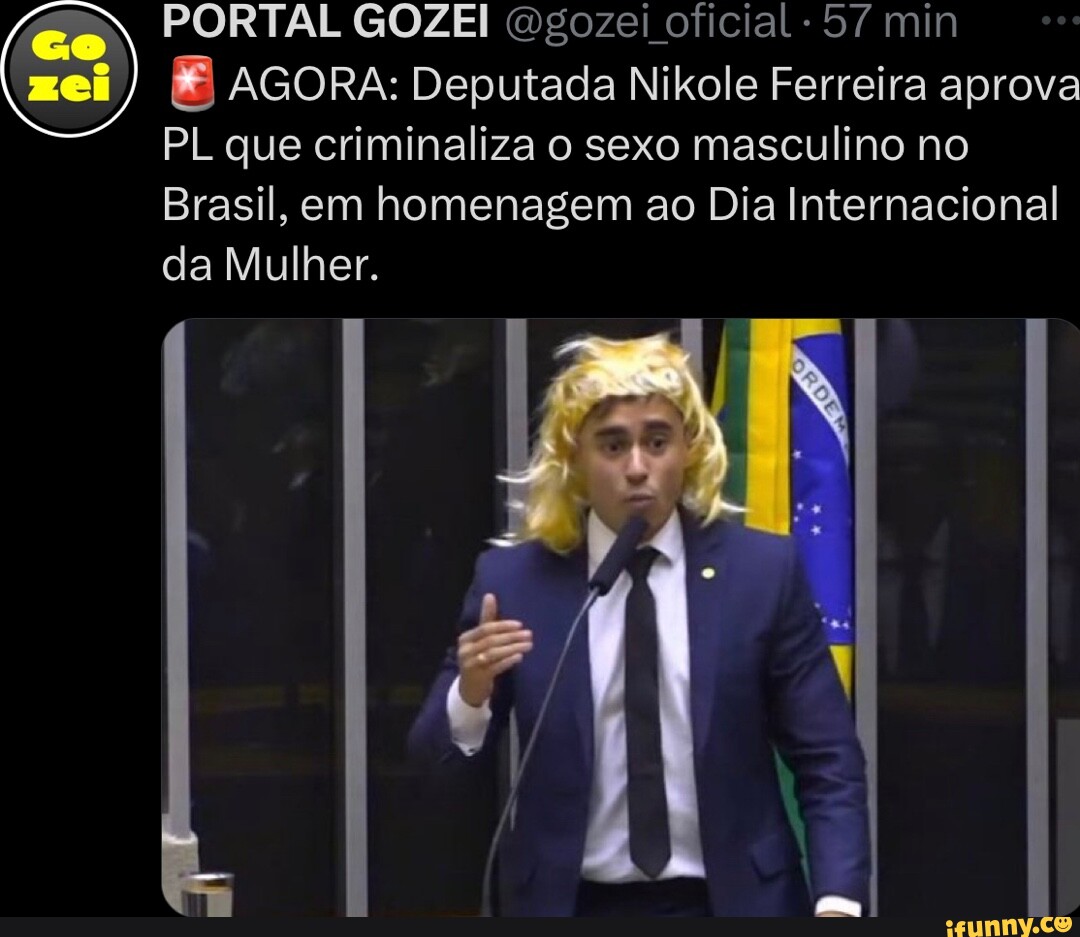 PORTAL GOZEI gozei oficial. 57 min AGORA: Deputada Nikole Ferreira ...