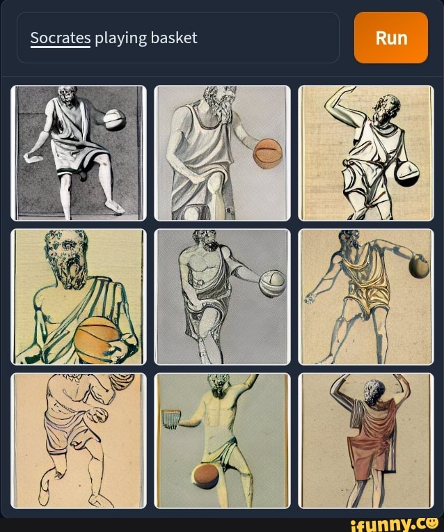 Socrates playing basket Run - iFunny Brazil