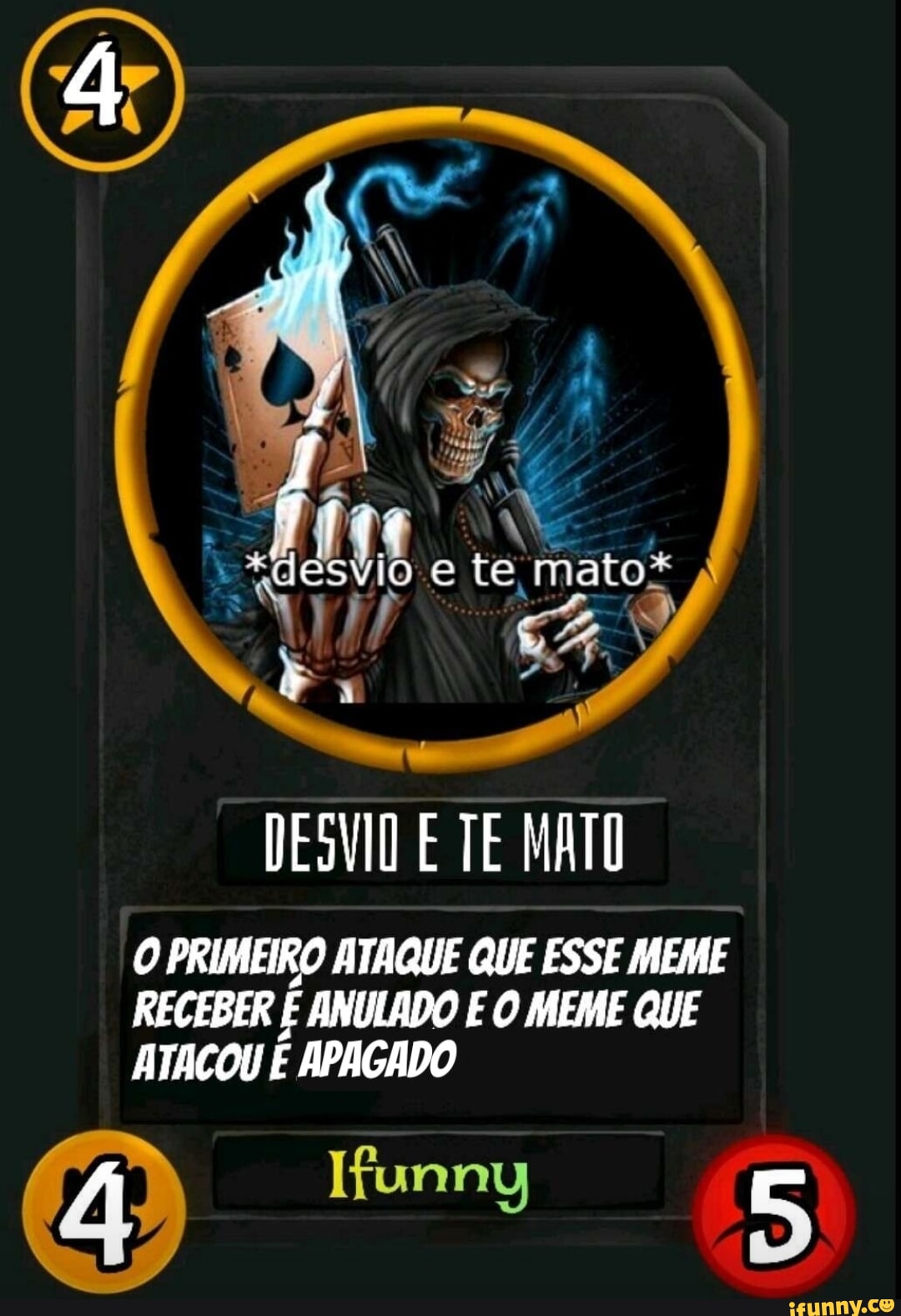 DESVIO TE MATO O PRIMEIRO ATAQUE QUE ESSE MEME RECEBER ANULADO E O MEME ...