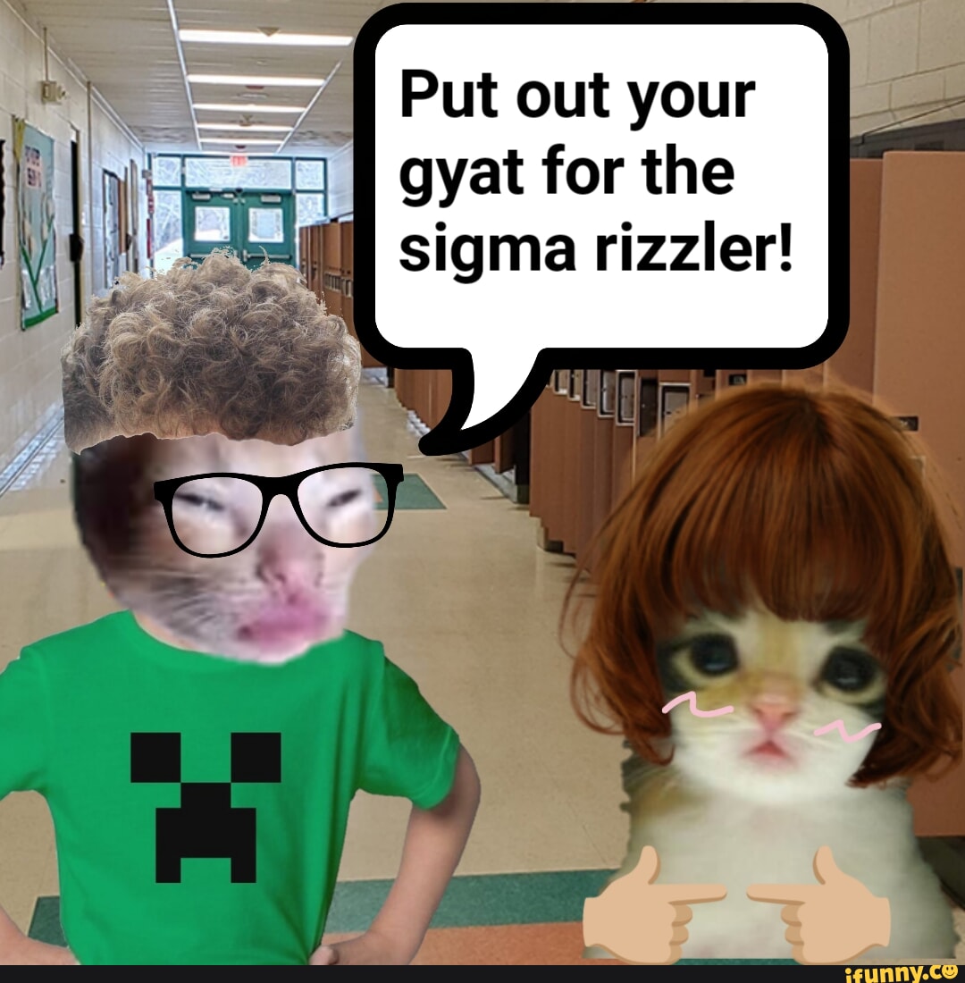 Put out your II gyat for the III sigma rizzler! - iFunny Brazil