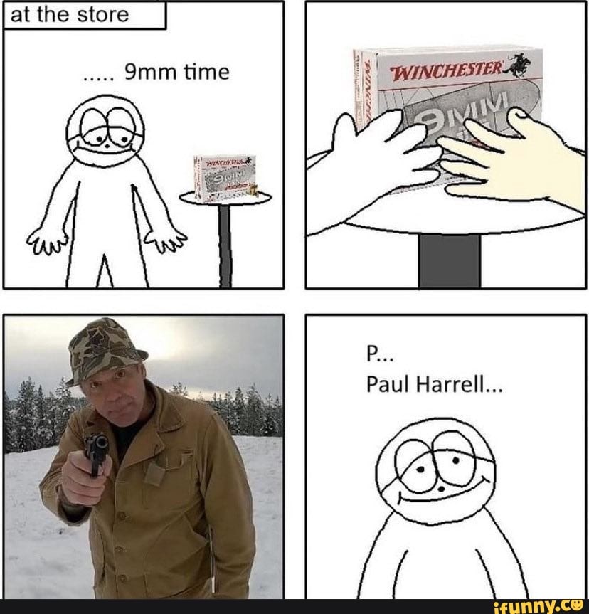 At the store Paul Harrell... - iFunny Brazil