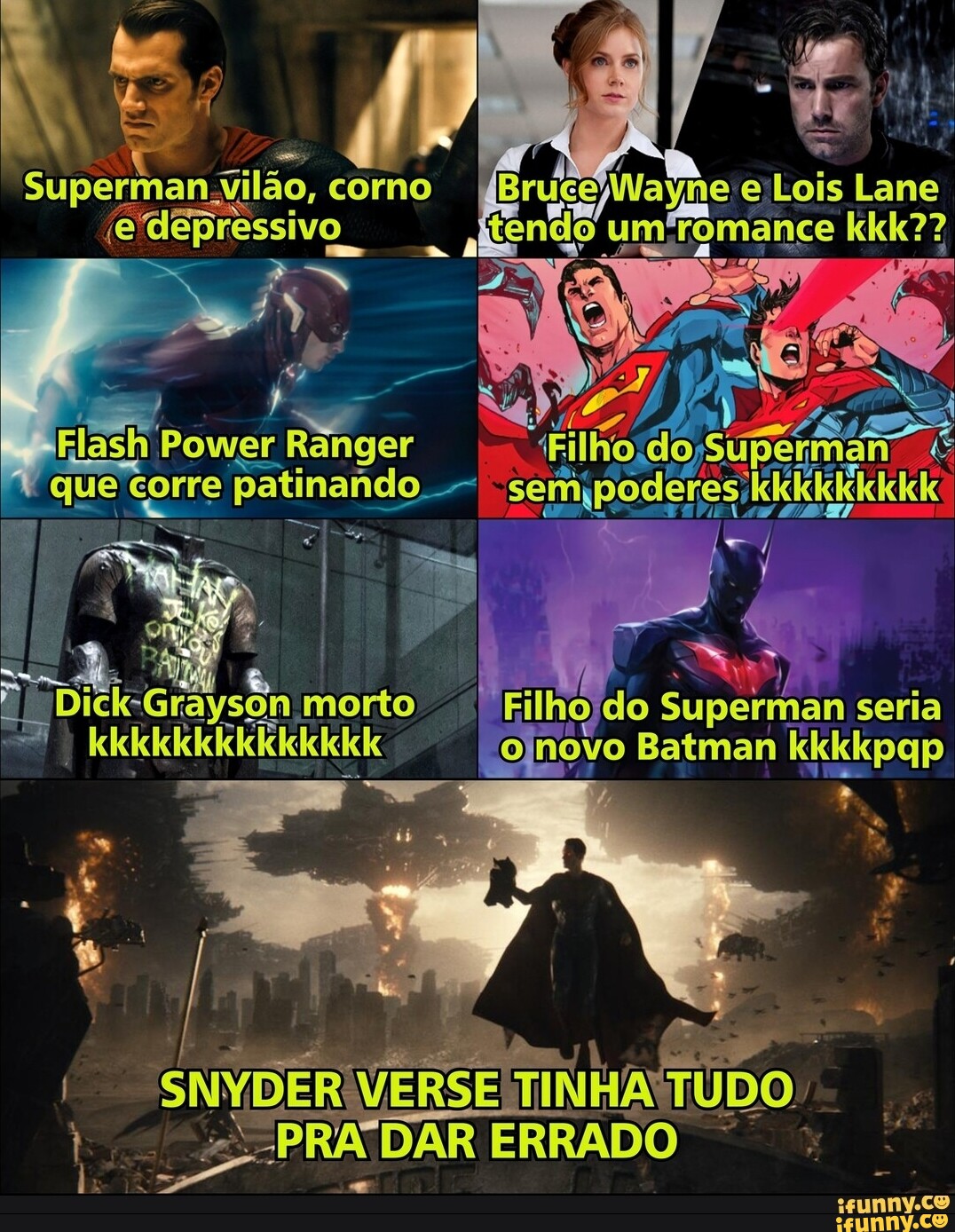Superman: an vilão, corno (erdepressivo - À Elash. Power Ranger "Filho ...