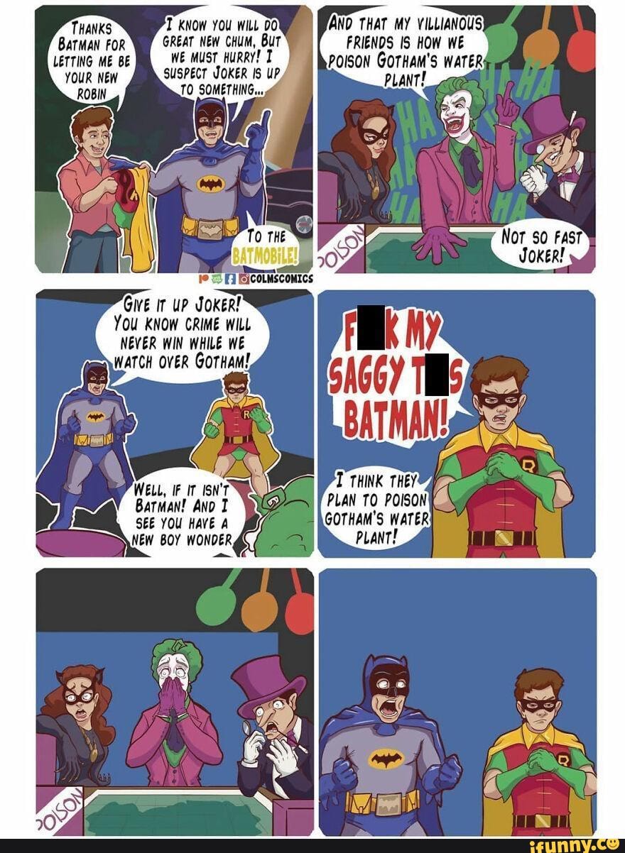 Funny Batman Comic Strips