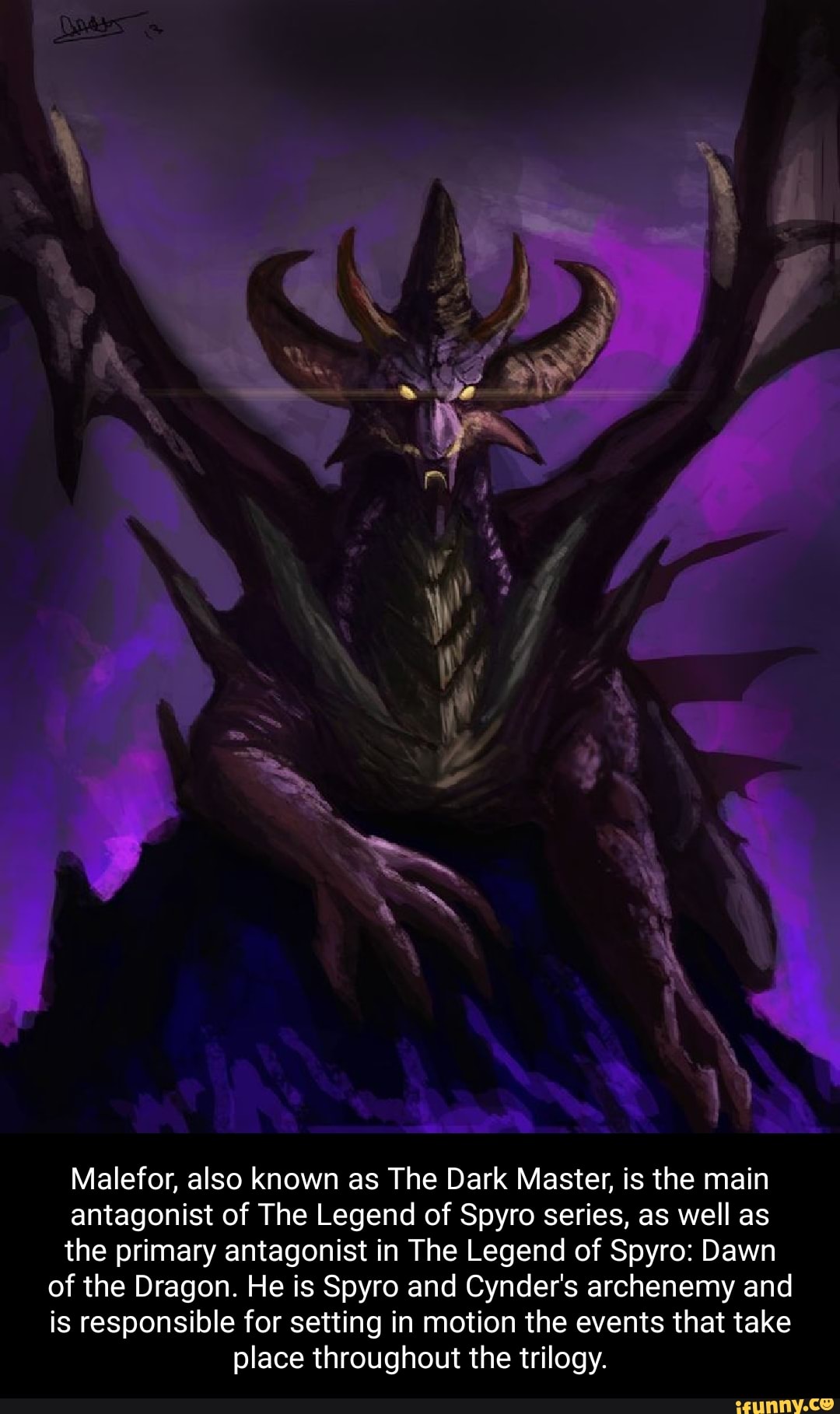 Spyro Dawn Of The Dragon Malefor Spyro Dawn Of The Dragon Malefor
