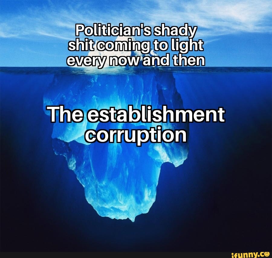 Politician's shady shit-coming to light every'now and then The ...