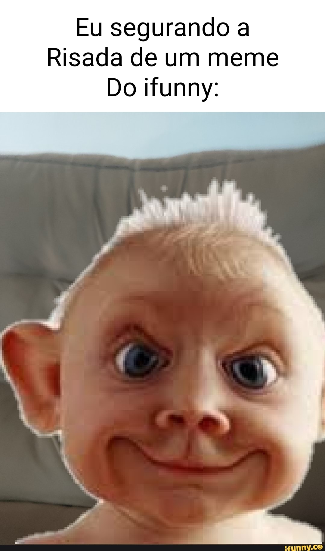 Eu segurando a Risada de um meme Do ifunny: - iFunny Brazil