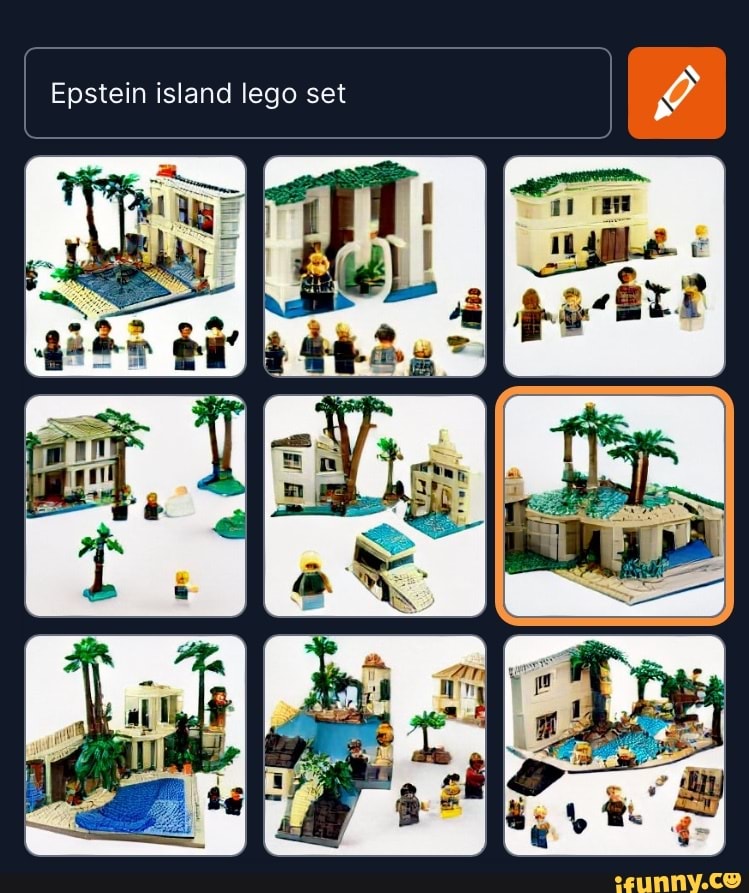 Epstein island lego set - iFunny Brazil
