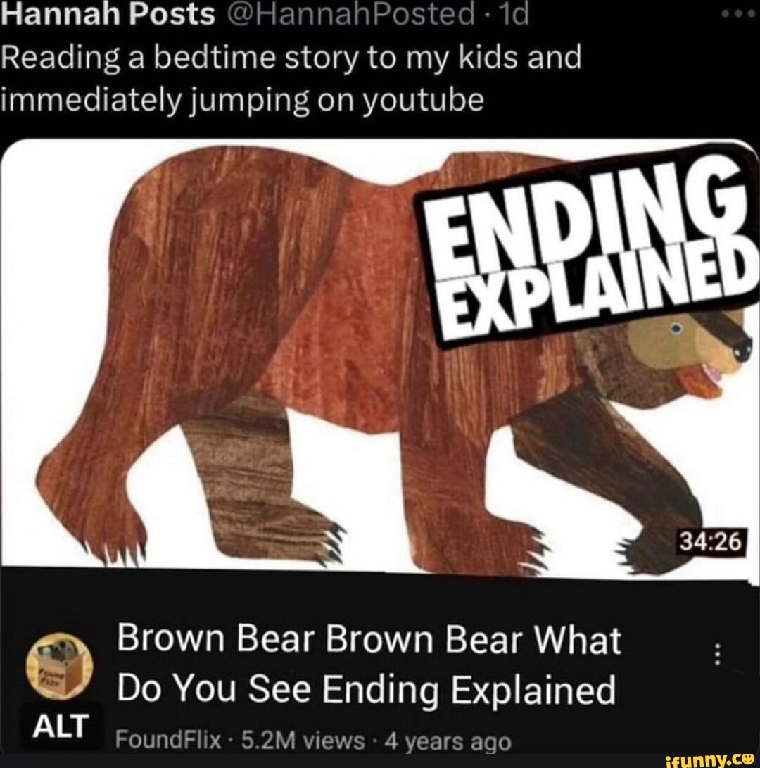 Hannah Posts Reading a bedtime story to my kids and immediately jumping ...