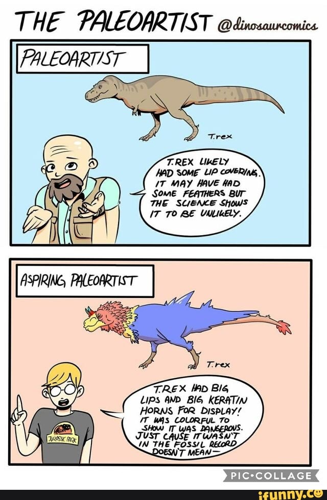THE FPALEOARTIST @Ainosaurcomies T-REX LIkELY HAD SOME LIP covERIn ...