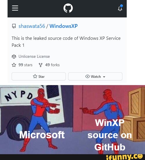 @ shaswata56 / WindowsXP This is the leaked source code of Windows XP ...