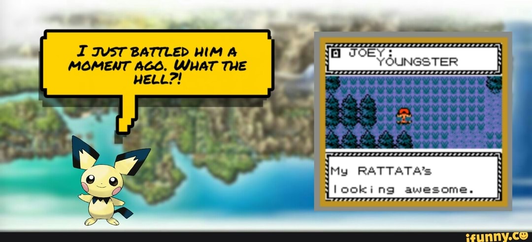 Joey Meme Pokemon