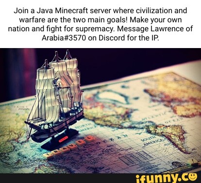 Join a Java Minecraft server where civilization and warfare are the two ...