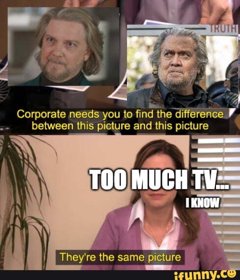 Corporate needs you to find the difference between this picture and ...