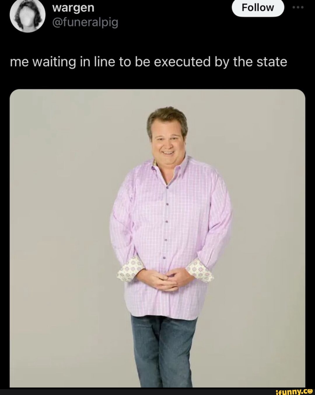 Wargen Follow @funeralpig me waiting in line to be executed by the ...