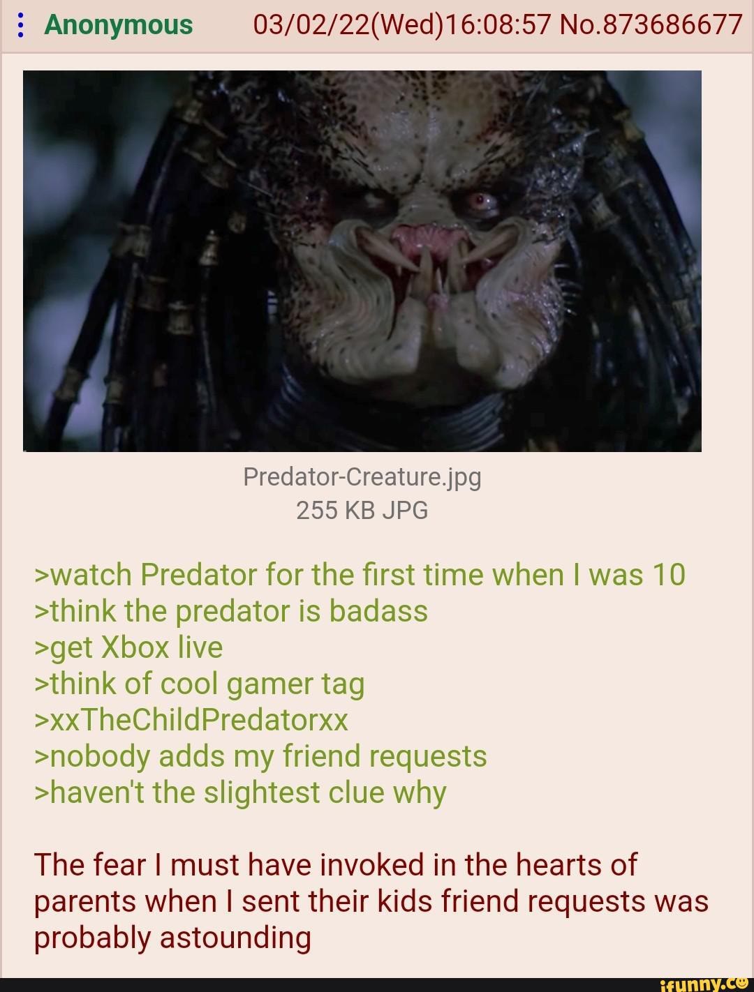 Predator Meme