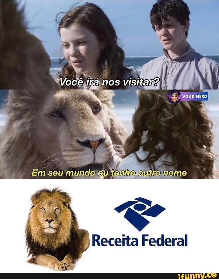 Você irá nos visitar? Em seu munda mame Receita Federal - iFunny Brazil