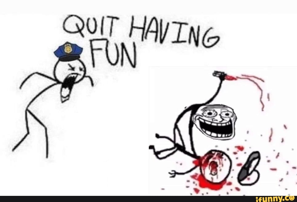 Troll Face Rage Quit