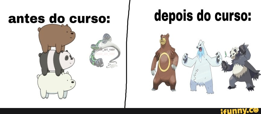 Antes do curso: depois do curso: - iFunny Brazil