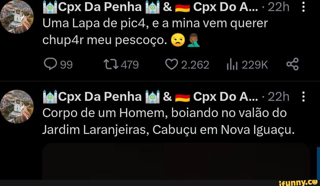 AgiCpx Da Penha lál & Cpx Do A... Uma Lapa de pic4, e a mina vem querer ...