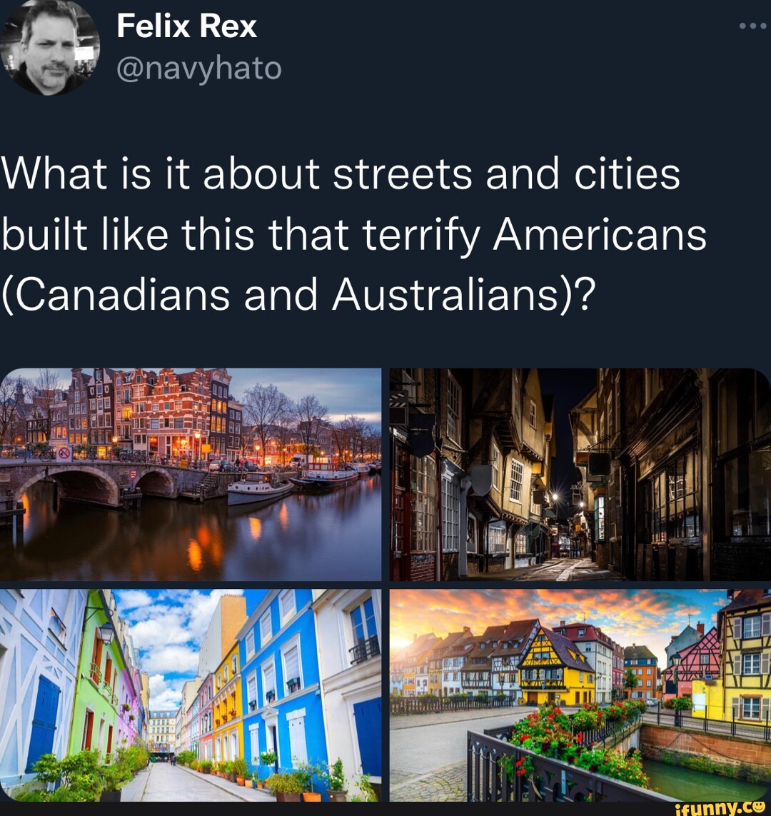 Felix Rex @navyhato What is it about streets and cities built like this ...