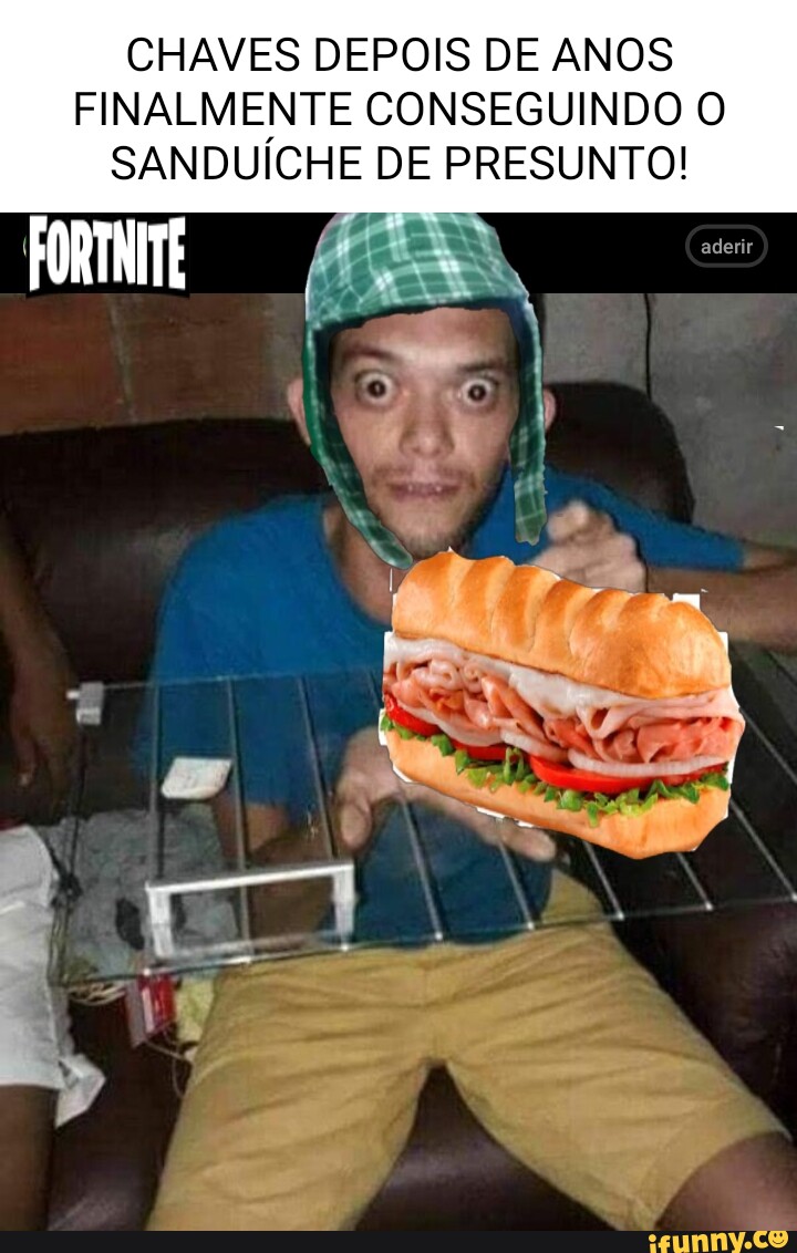 CHAVES DEPOIS DE ANOS FINALMENTE CONSEGUINDO O SANDUÍCHE DE PRESUNTO! 4 ...