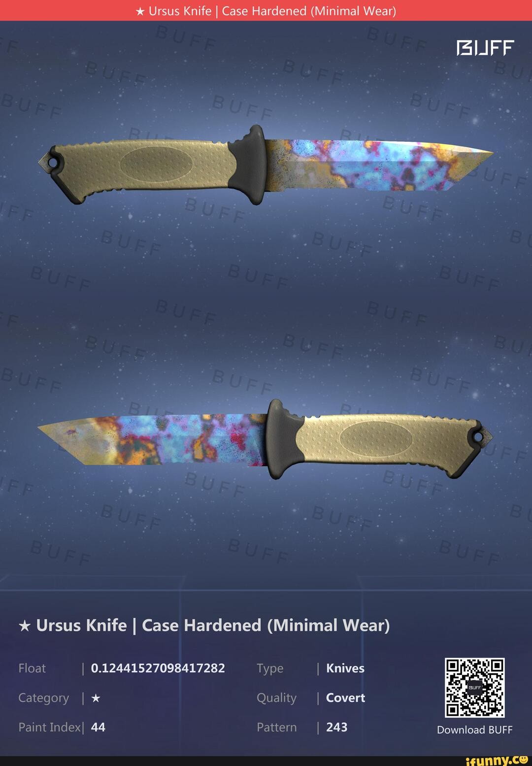 Ursus knife case harden - Unsus Knife I Case Hardened (Minimal Wear ...