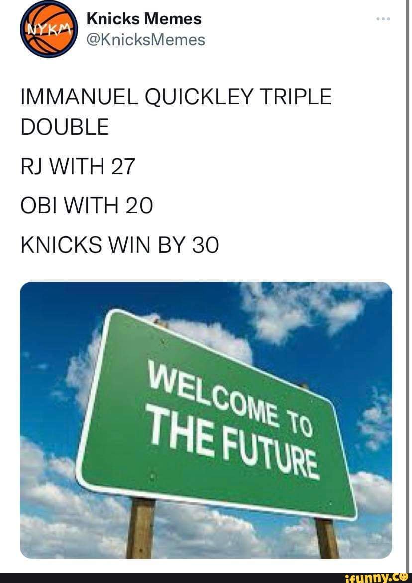 KNICKS WIN! Look at the Kids shine!!! - Knicks Memes @KnicksMemes ...