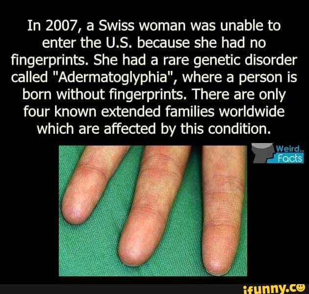 In 2007, a Swiss woman was unable to enter the U.S. because she had no ...