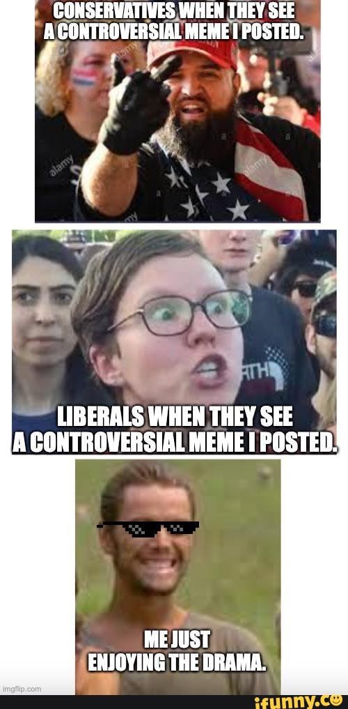 Conservative Vs Liberal Memes
