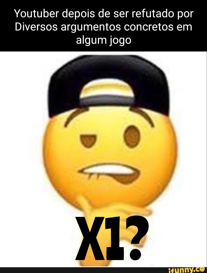 Youtuber depois de ser refutado por Diversos argumentos concretos em ...