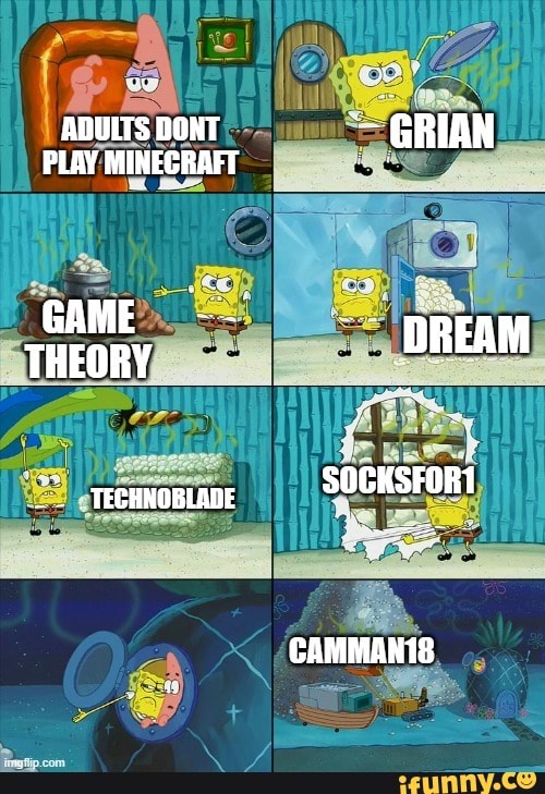 Canmans Minecraft knowledge be like…. : r/camman18
