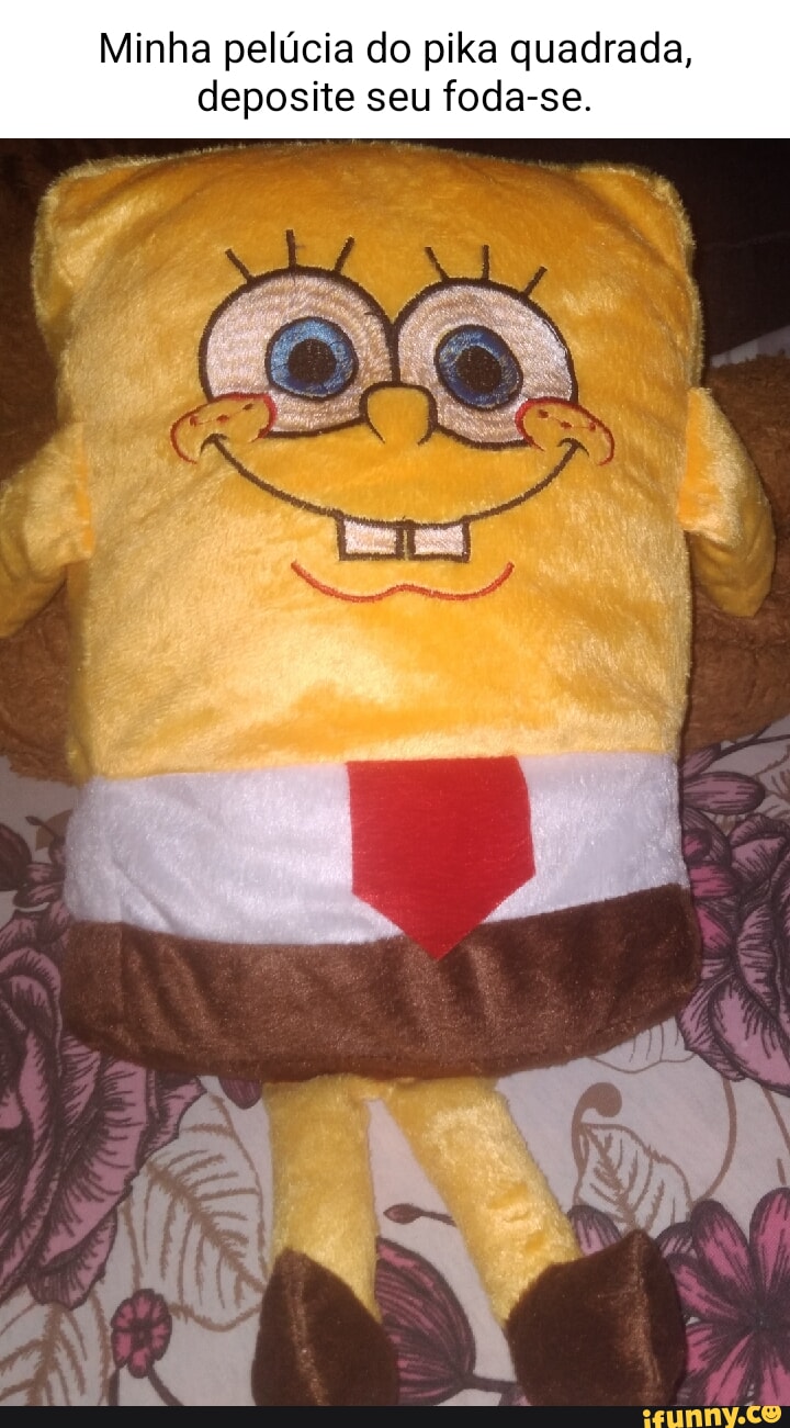 Minha Pelúcia Do Pika Quadrada Deposite Seu Foda Se Ifunny Brazil