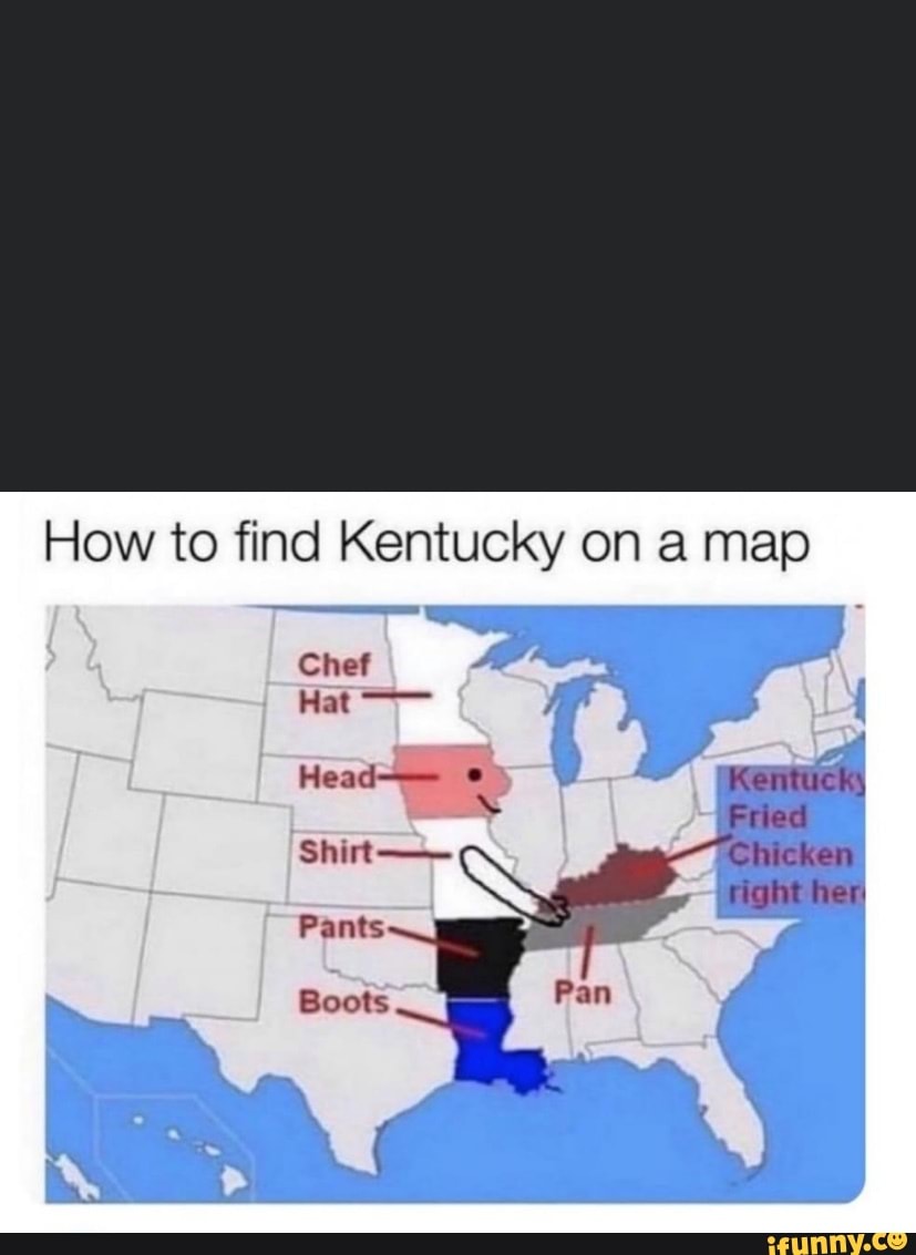 Map midwest chef kentucky